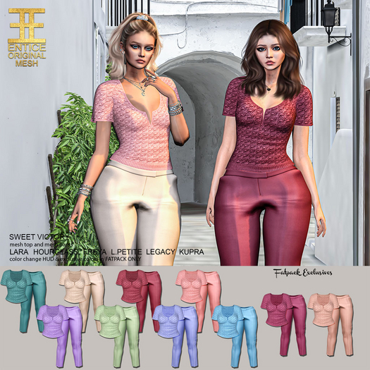 Second Life Marketplace - Entice - Sweet Victory - Lights Set FATPACK